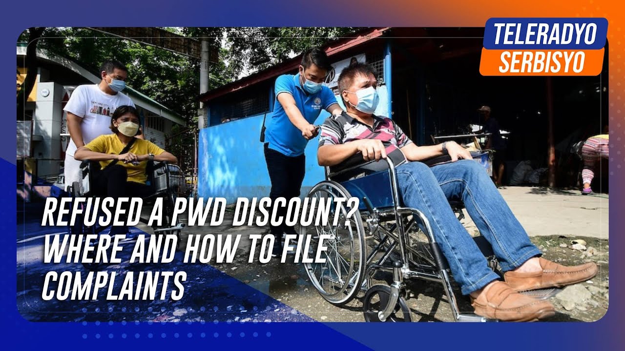 Refused a PWD discount? Where and how to file complaints - YouTube