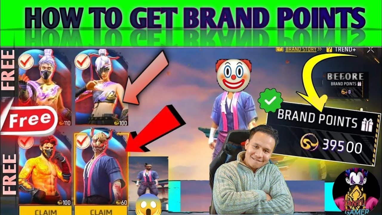 HOW TO GET BRAND POINTS IN FREE FIRE | BRAND POINTS KAISE MILEGA | FREE ...