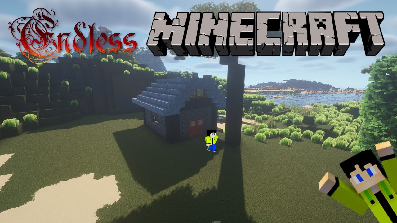 Unser neues Zuhause | Endless Minecraft 003 | Let's Play Minecraft ...