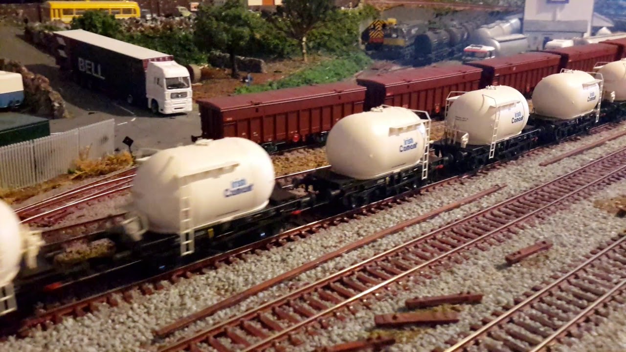 Irish model railway layouts - YouTube