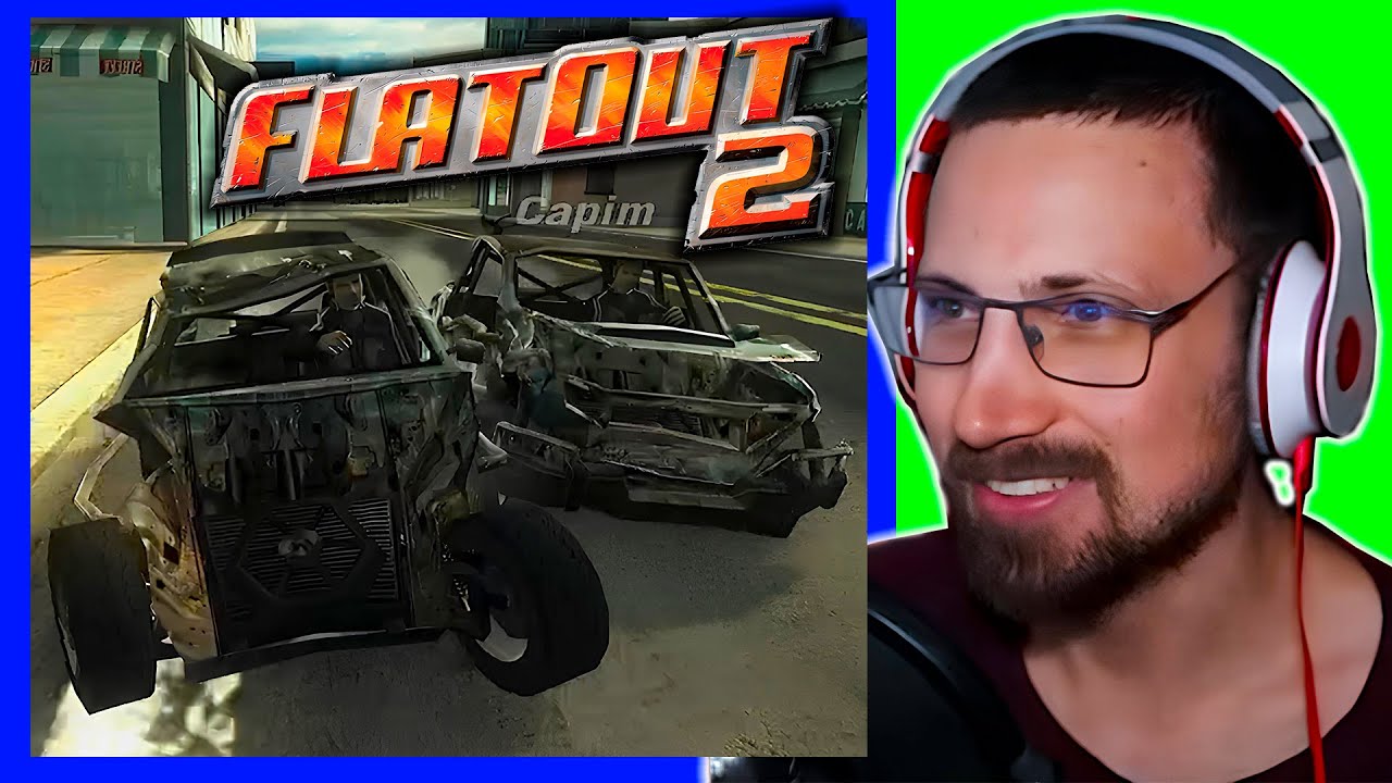 Brincando de Carrinho de Bate-Bate - FlatOut 2 - YouTube