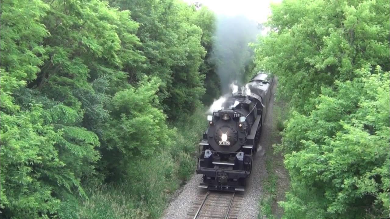 Chasing NKP 765 on the WSOR Fox Lake Sub 6/12/16 (HD) - YouTube
