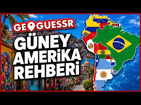 Güney Amerika Rehberi / Ülkeleri Anında Bulduran Metalar / Sıfırdan GeoGuessr Öğreniyorum