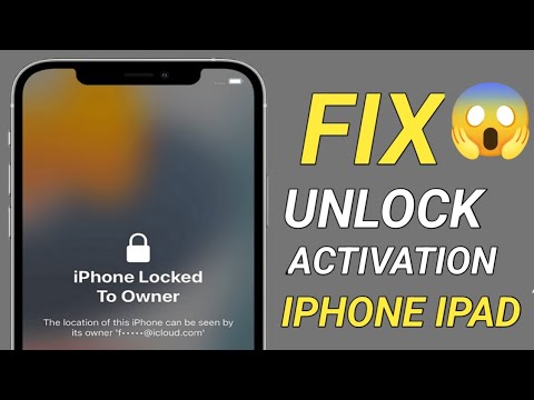 Fix iPhone Locked To Owner 2023 ! How To Unlock iCloud Activation ! IOS ...