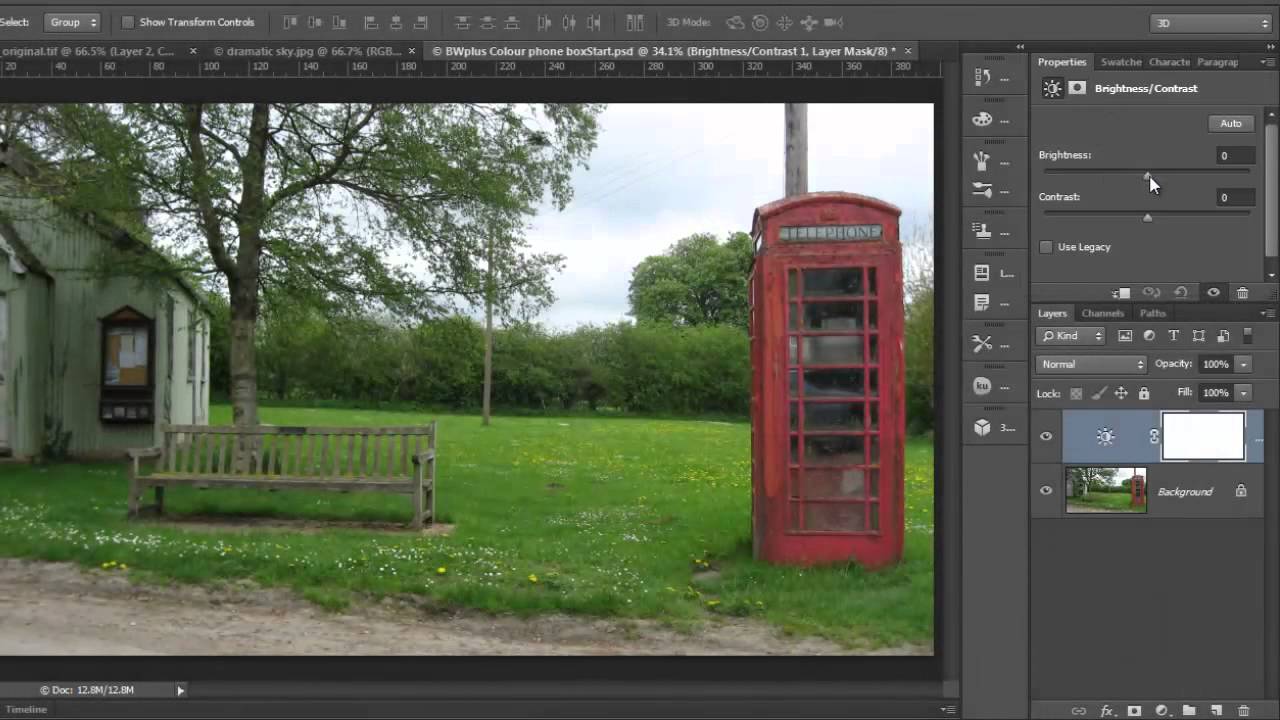 Adjusting Brightness and Contrast - YouTube
