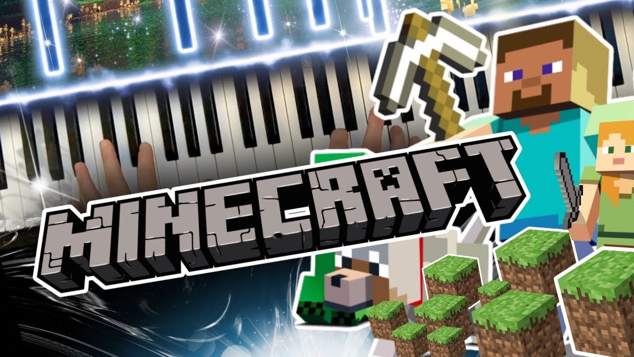 Minecraft - Sweden / Piano Cover & Tutorial ⭐️ Free Sheet Music ...