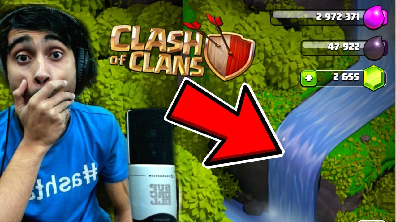 Waterfall In COC! Clash of Clans...... - YouTube
