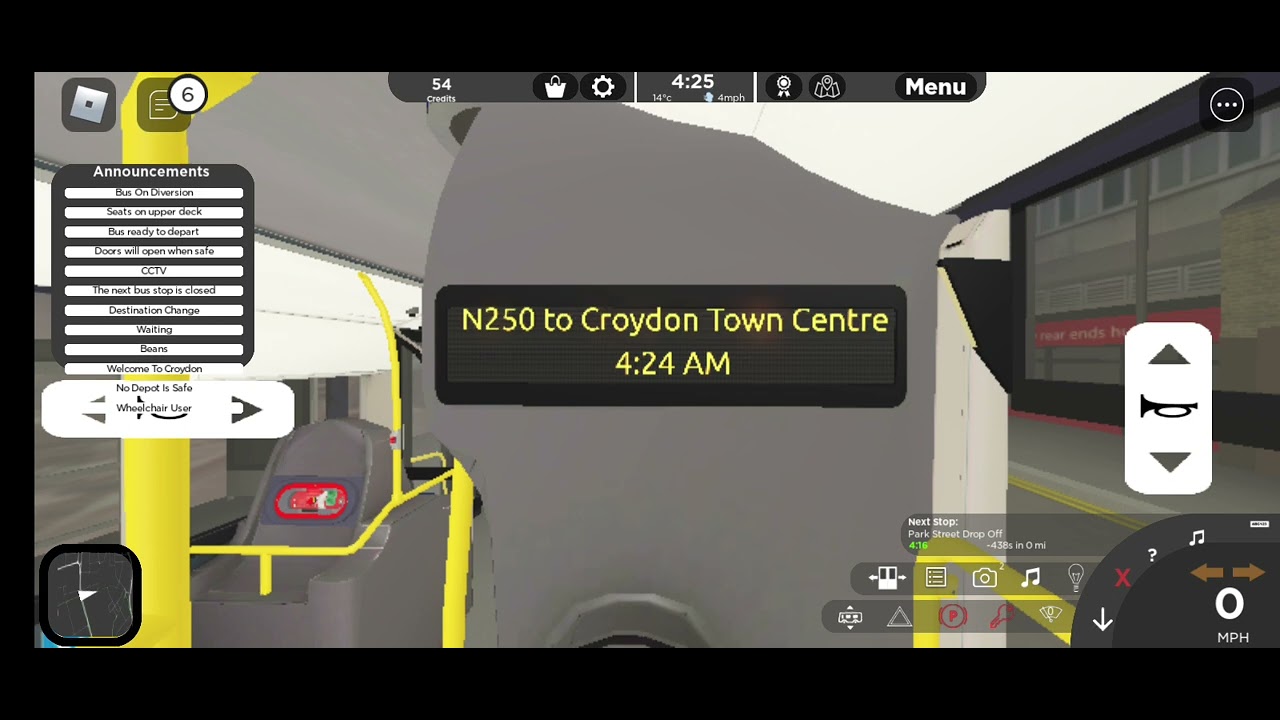 [Roblox] London And Croydon, All Ibus Passenger Announcements - YouTube