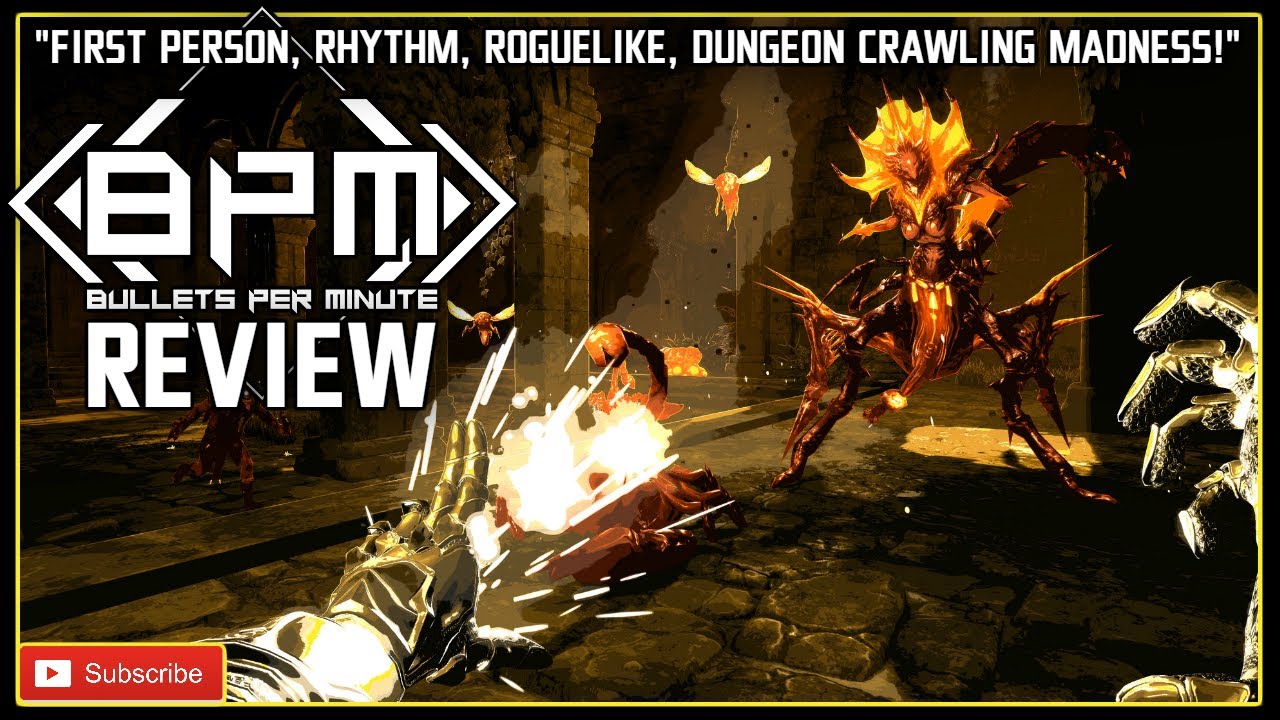 BPM Review // Bullets Per Minute Review // BPM Gameplay - Brand New Rhythm Roguelike FPS Game ...
