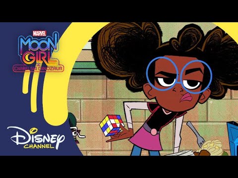 🌕 Narodziny Moon Girl | Moon Girl i Diabelski Dinozaur | Disney Channel ...