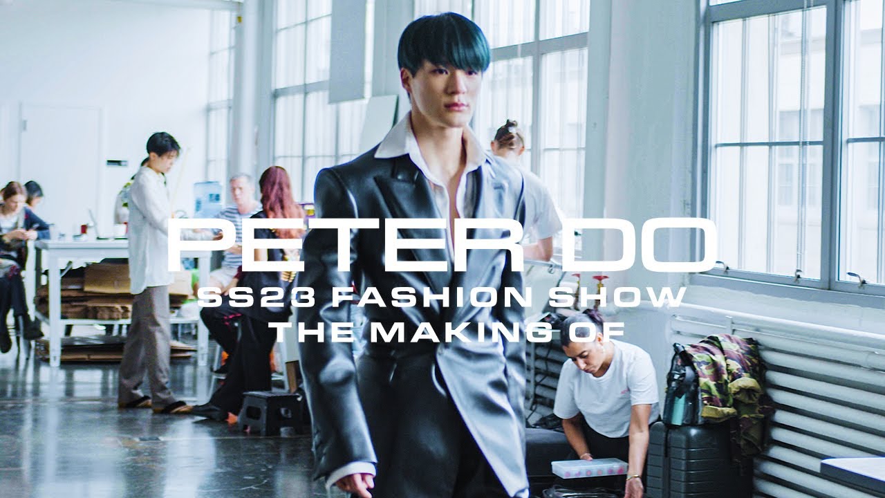 BEHIND THE SCENES PETER DO SS23 COLLECTION - YouTube