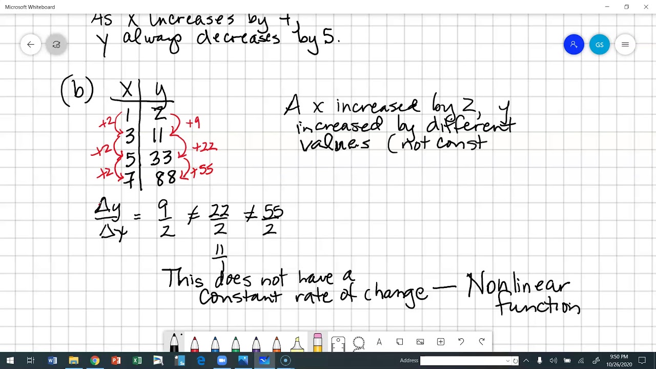 5 5 Compare Linear And Nonlinear Functions YouTube 5 5 Compare Linear And Nonlinear Functions YouTube