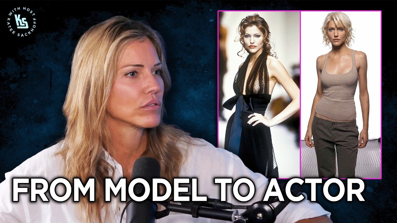 Tricia Helfer on how she jumped from modeling to acting - YouTube