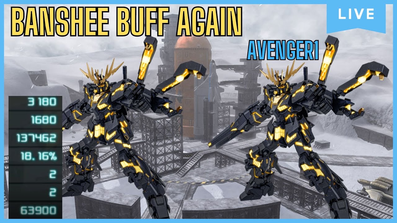 GBO2 Banshee 2nd buff and random team up with Avenger1 - YouTube