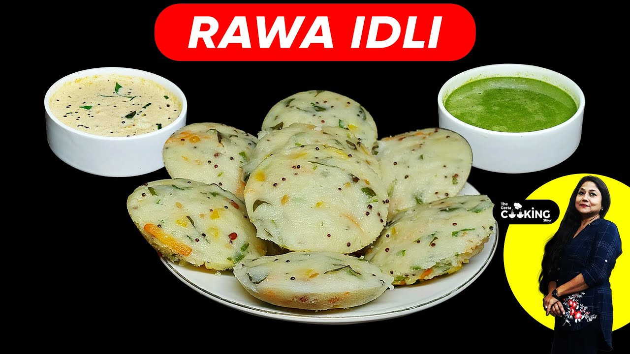 Rava Idli Recipe | Sooji Idli Recipe | रवा इडली | Instant Idli recipe ...