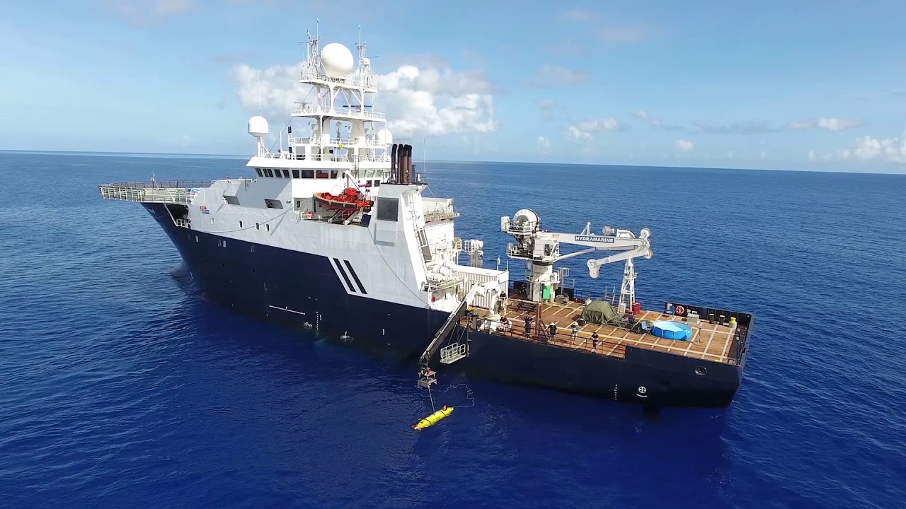 The USS Indianapolis Expedition with Paul G. Allen (Courtesy of Paul G ...