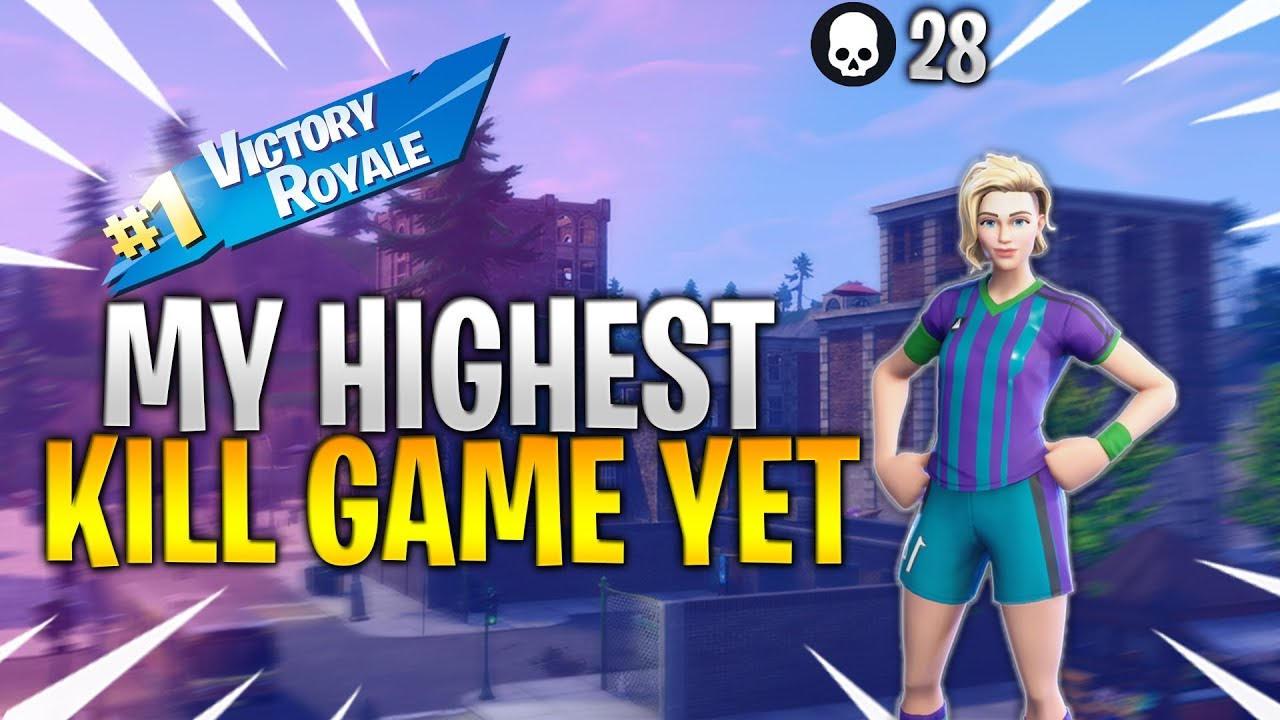 My highest kill game yet... | 28 KILL SOLO SQUAD GAME - YouTube