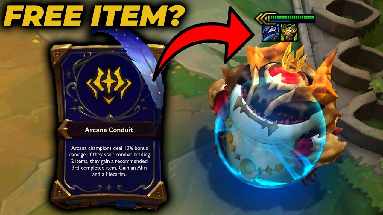 I Checked How Good Arcane Conduit Is in TFT Set 12 – Is the Free Item Worth It? - YouTube