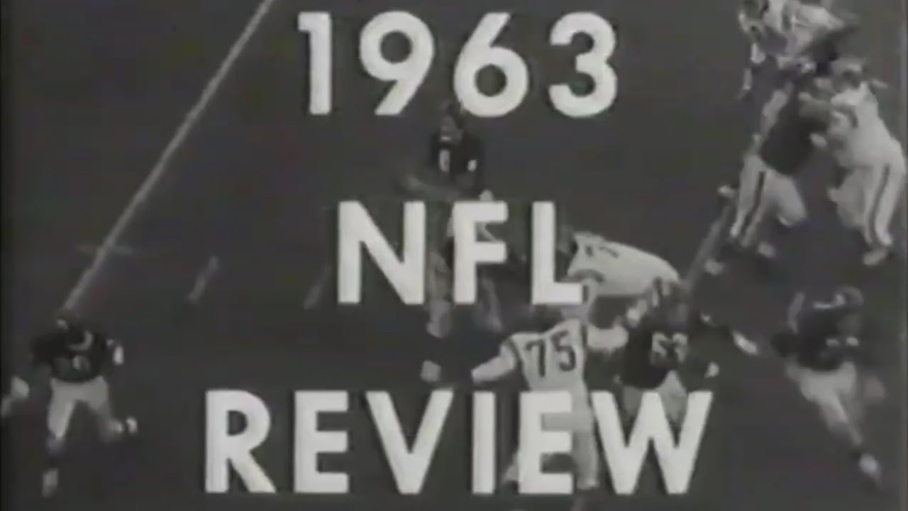 1963 NFL Season Review - YouTube