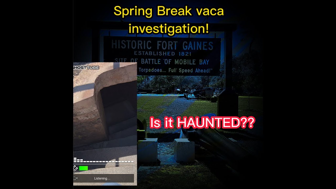 //CIVIL WAR FORT//Spring break vaca investigation! #paranormal #ghost # ...