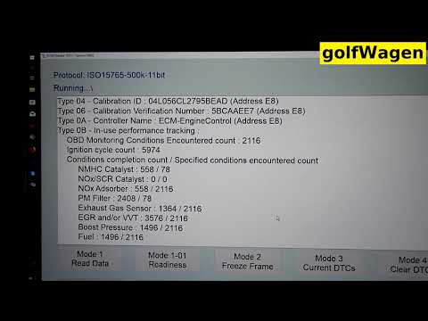 VCDS-VAG / OBD II function - Vehicle info?