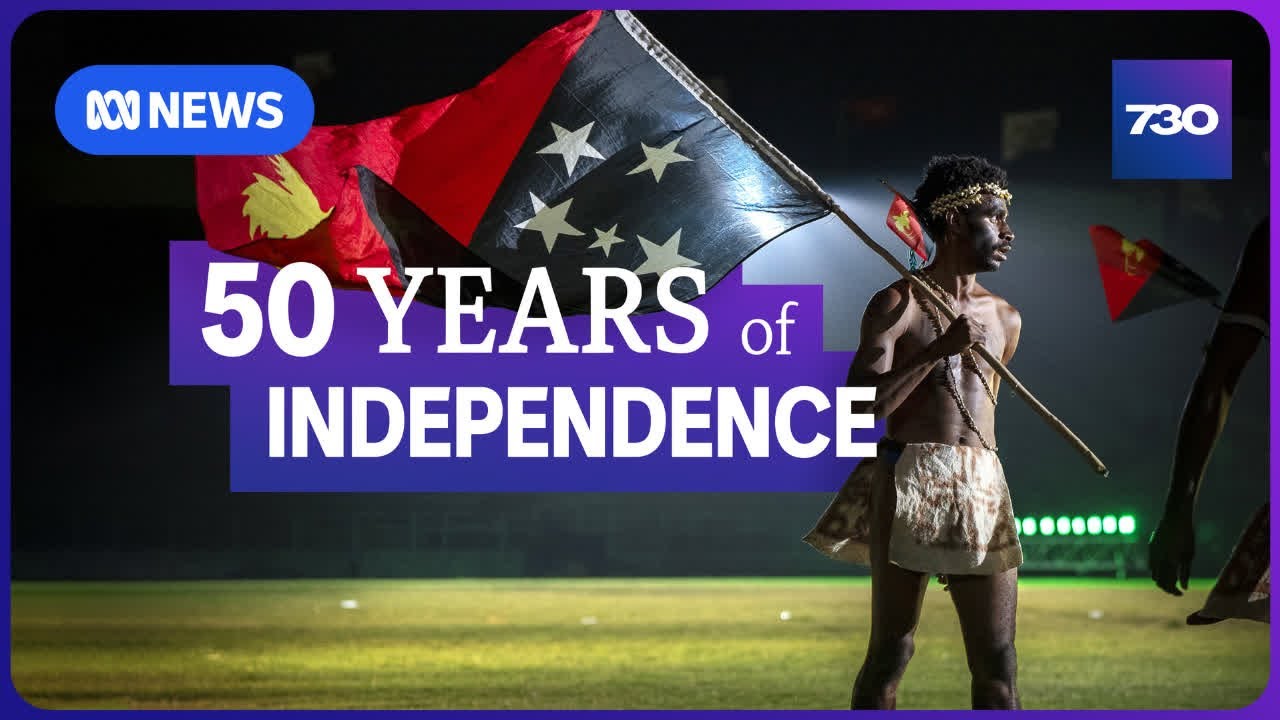 Papua New Guinea celebrates 50 years of independence | 7.30 - YouTube