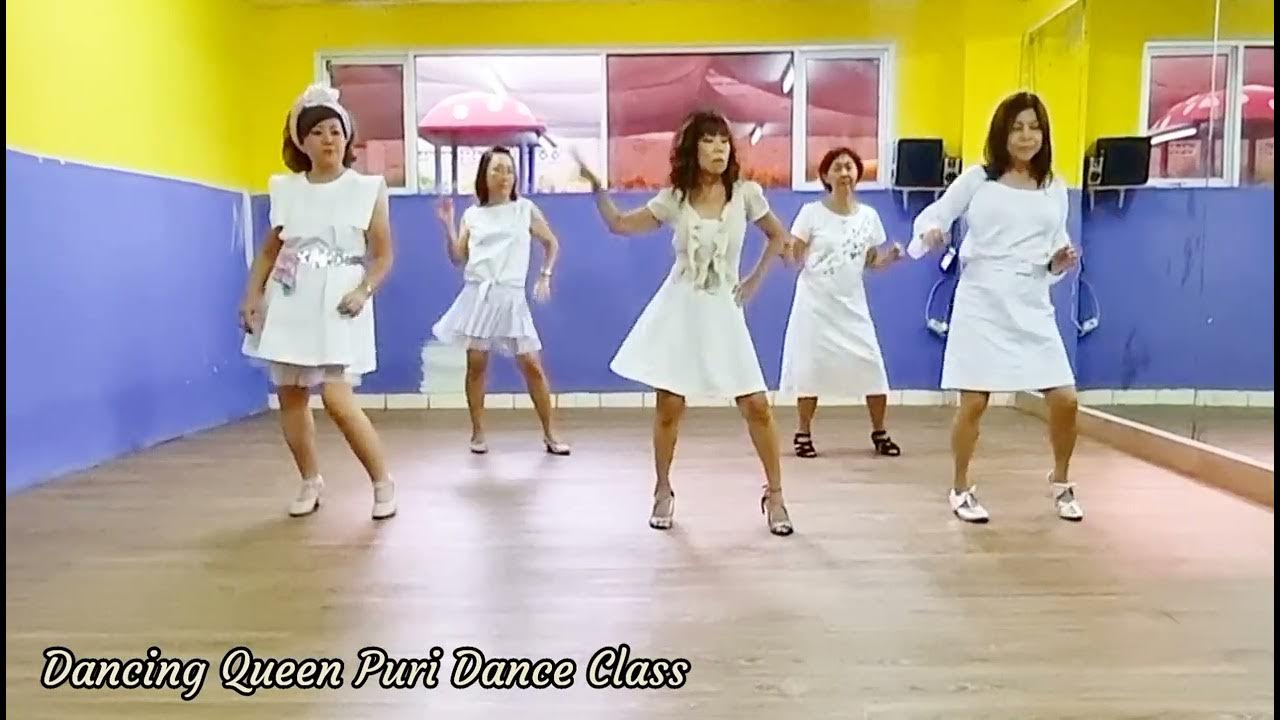 Texas Girls Line Dance||Demo by Tayuka Karamoy & Dancing Queen Puri Dance Class - YouTube