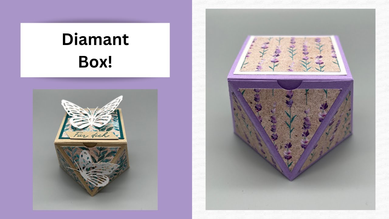 Diamant Box! Mit den Produkten von Stampin`UP! - YouTube