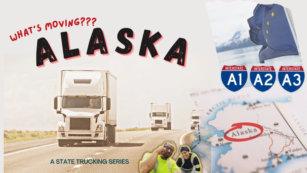 🚛💨 Trucking in ALASKA - A State Trucking Series - YouTube