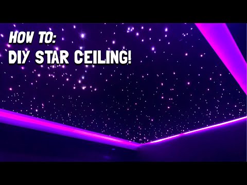 How To Create A Star Light Ceiling