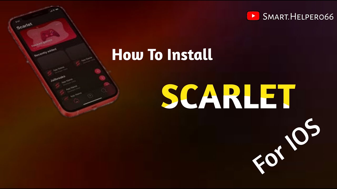 How To Install Scarlet on ios - YouTube
