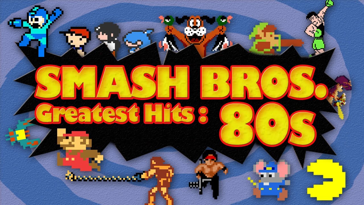 SMASH BROS. Greatest Hits Timeline (1980-1984) - YouTube