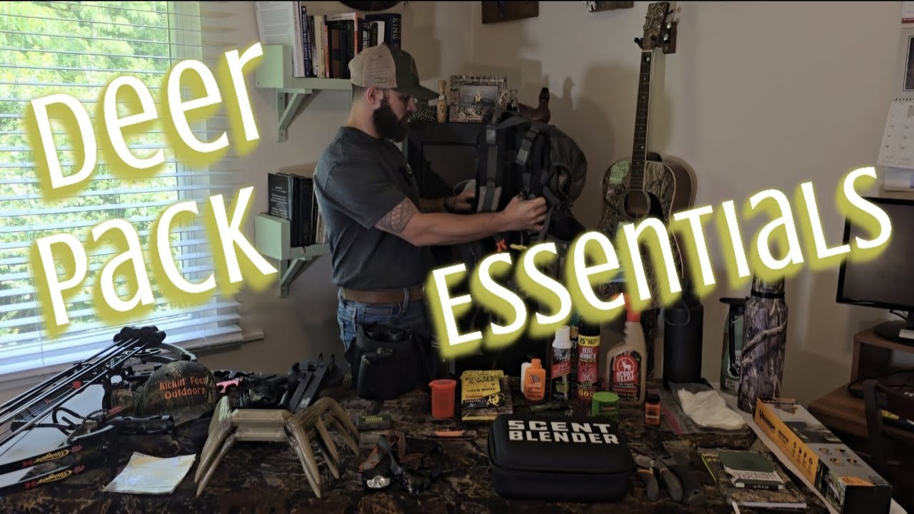 Deer Hunting Pack Essentials | S1E14 | Self-Filming | Bow Hunting ...