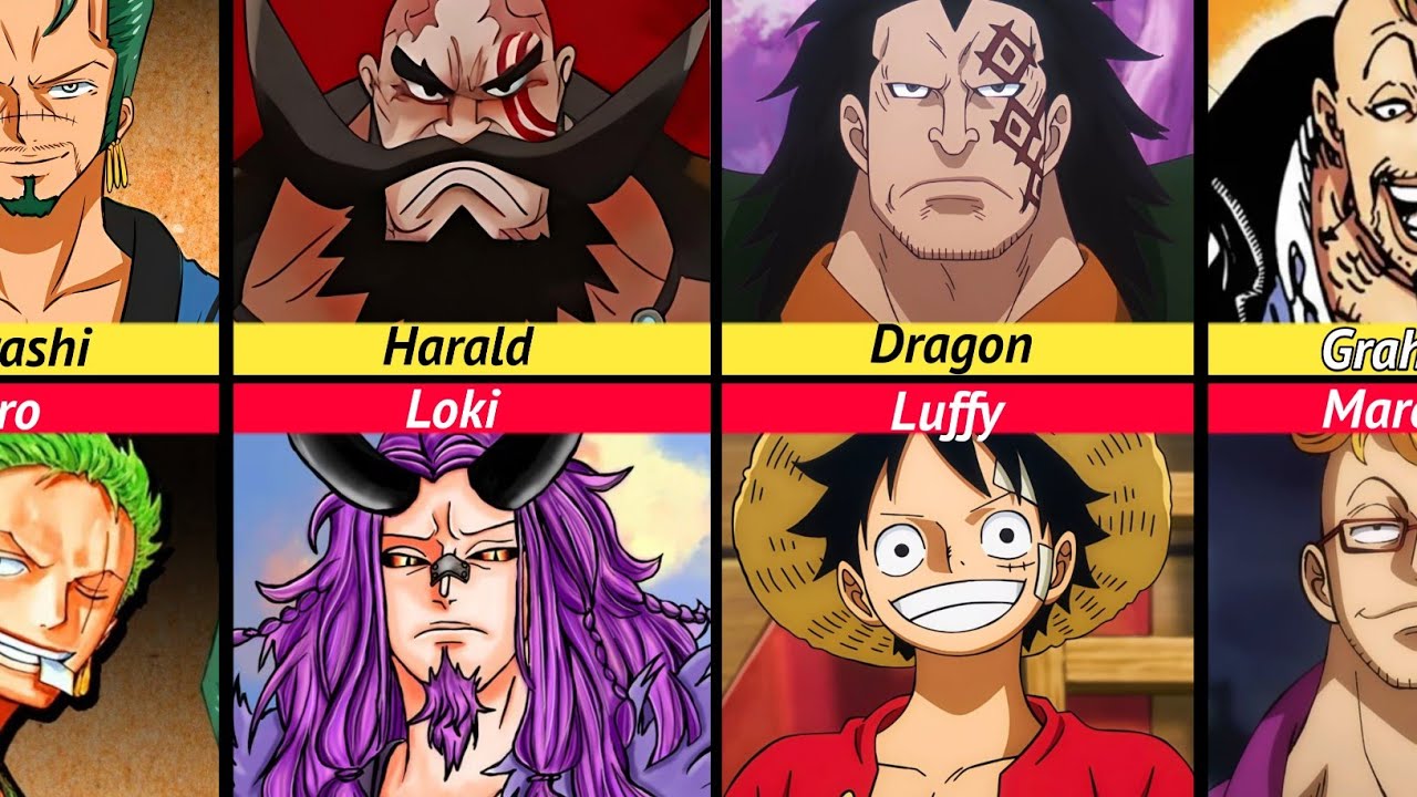 Father and sons of one piece anime - YouTube