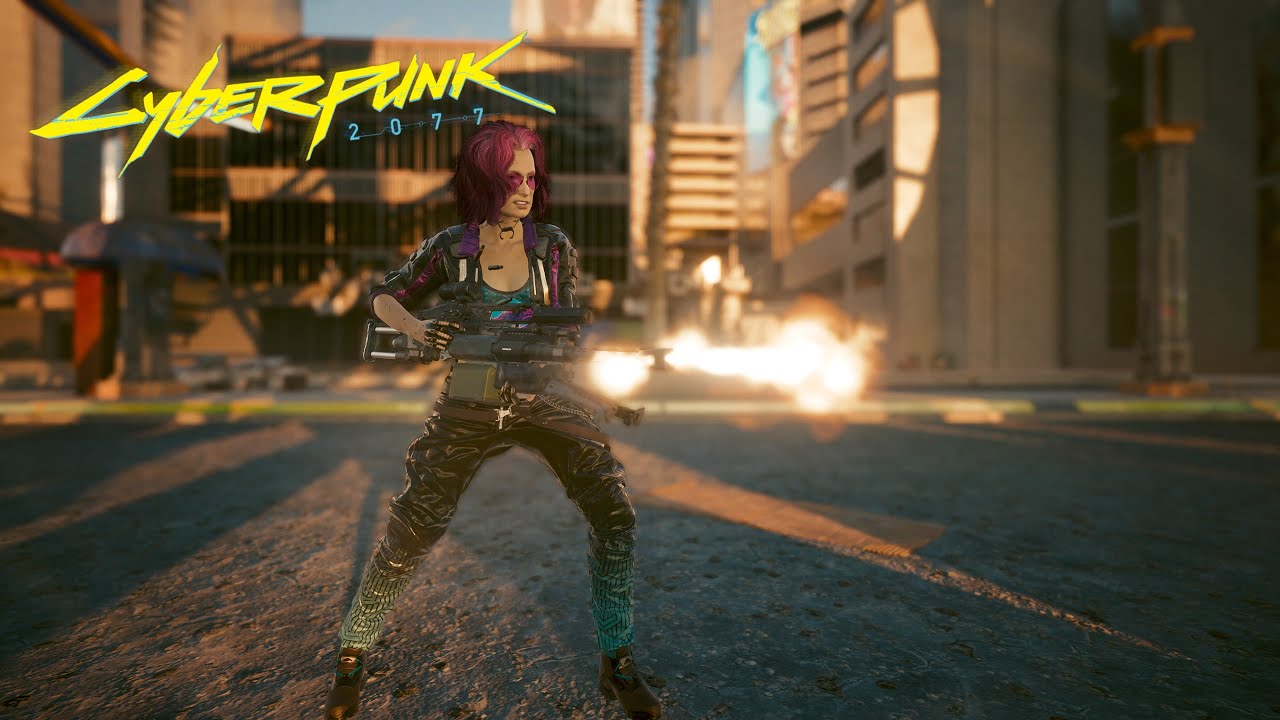 Cyberpunk MA70 HB gameplay "AKA The Best LMG" - YouTube