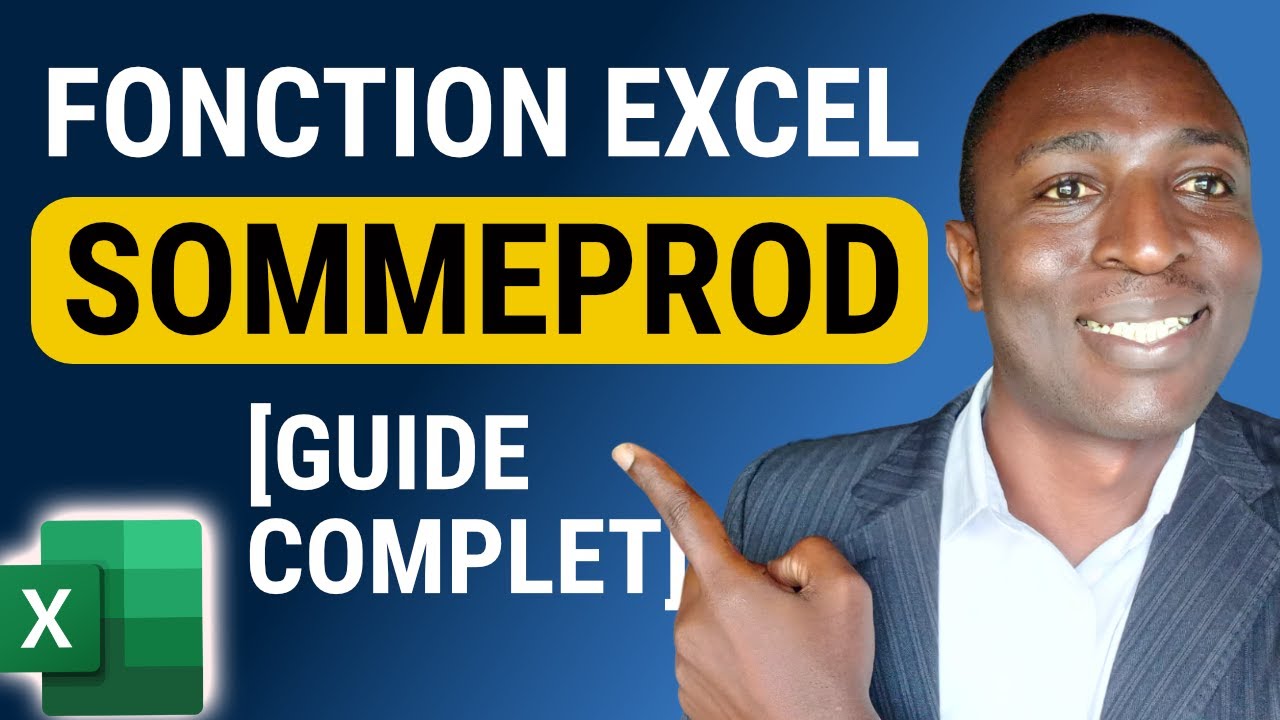 Comment utiliser la fonction Excel SOMMEPROD - YouTube