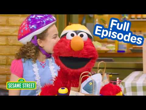 Elmo's Delivery Bike! 🚲🚗 | FOUR Sesame Street Full Episodes