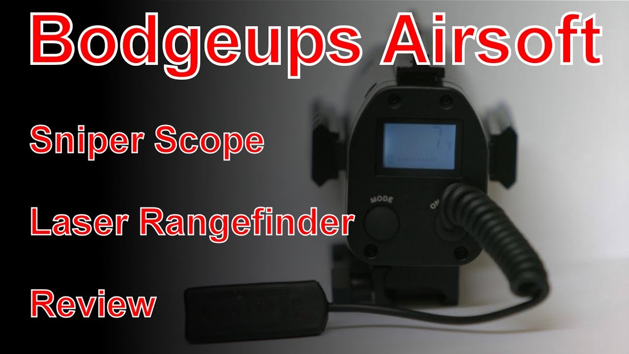 Bodgeups Airsoft - Weapon Mountable Laser Rangefinder Review - YouTube