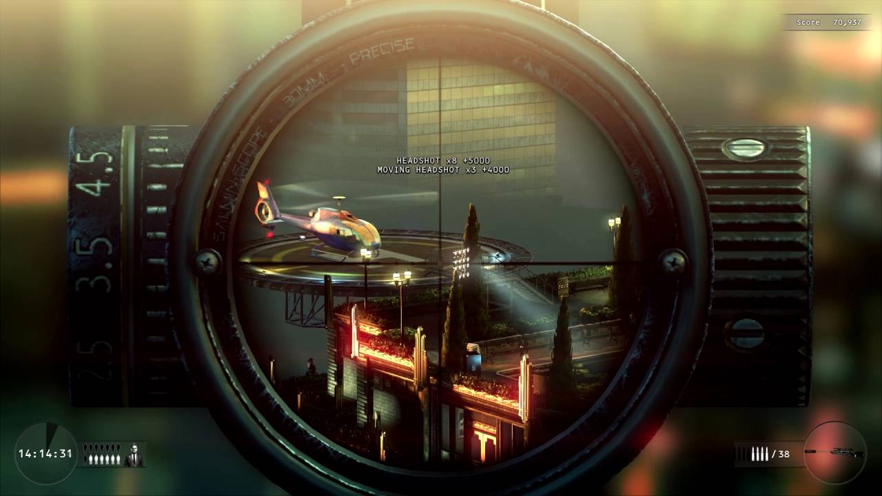 Hitman Absolution - Sniper Challenge Speed run attempt - YouTube