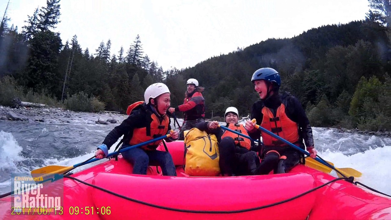 Chilliwack River Rafting: June 13th - 19th trips 2017 - YouTube