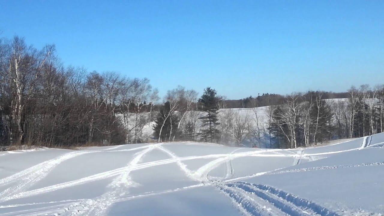 Clay' s F1000 sno pro playing - YouTube