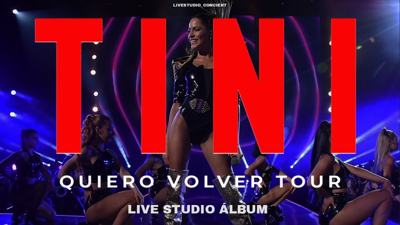 Anuncio: Tini - Quiero Volver Tour (Live Studio Álbum) - YouTube