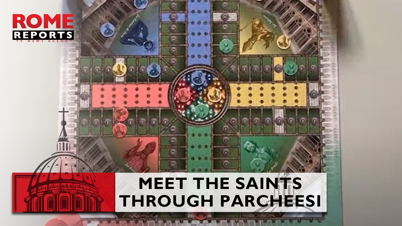 Can you learn about the lives of the saints by playing Parcheesi? - YouTube
