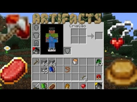 Tutorial do mod Artifacts #minecraft #nflopa #viralvideo #bedrock #mod #tutorial #artifacts ...