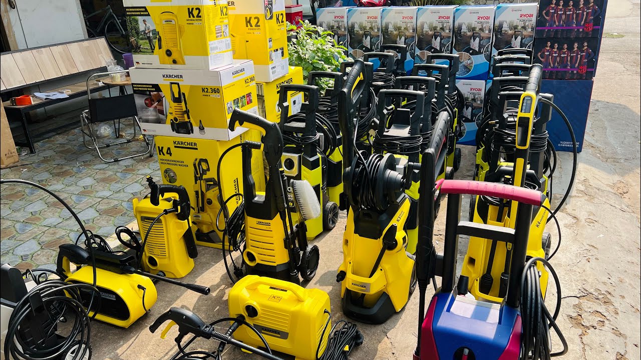 Máy rửa xe gia đình đủ loại Ryobi, Karcher, Yili 17/03| Hàng Nội Địa| ☎ ...