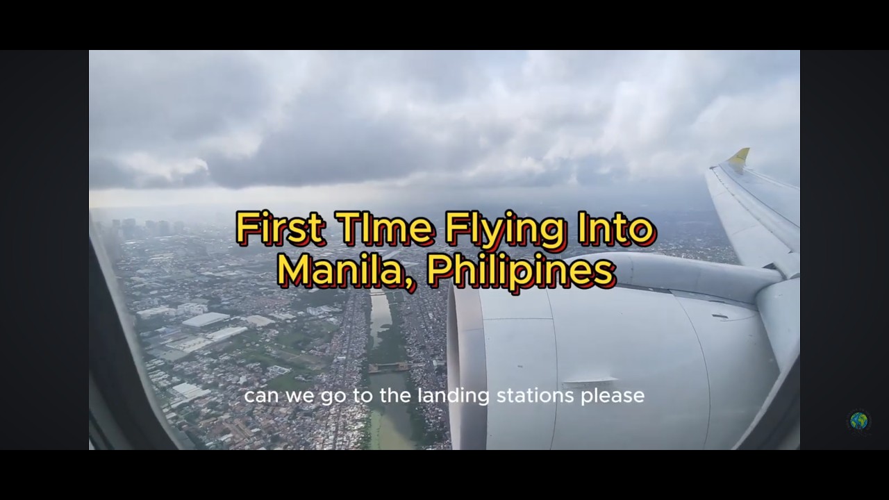 🌆 Flying Over Manila—EPIC Urban Sprawl from Above! (4K Landing) - YouTube