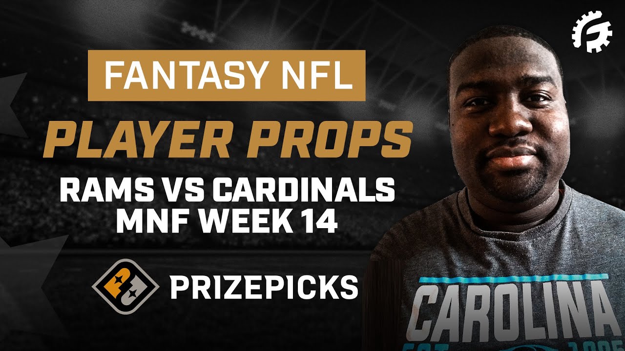 Nfl Fantasy Player Props On Prizepicks Week 14 Mnf Rotogrinders