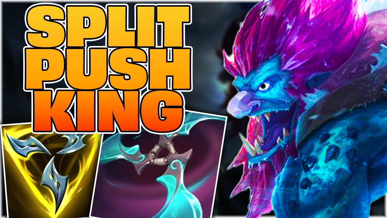 Unstoppable Split Push Trundle Build! | Off-Meta Navori Flickerblades Trundle | League of ...