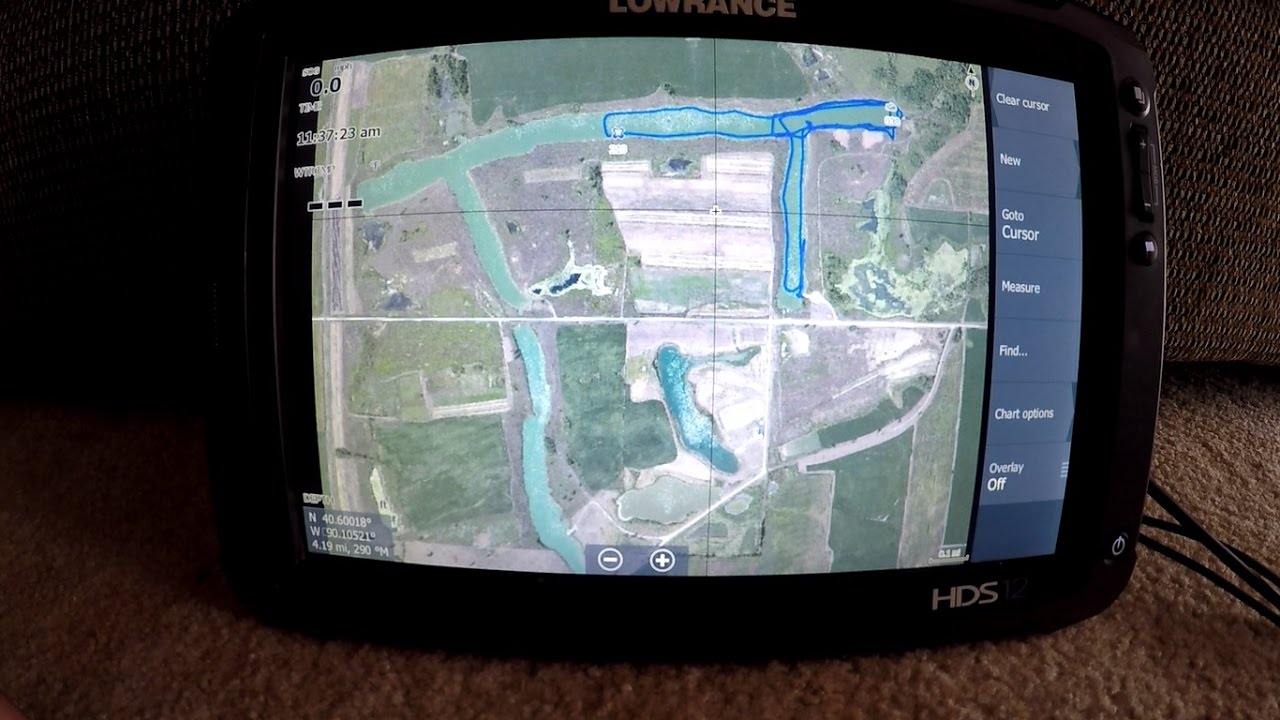 Create Lowrance HDS Gen 2 Map - YouTube