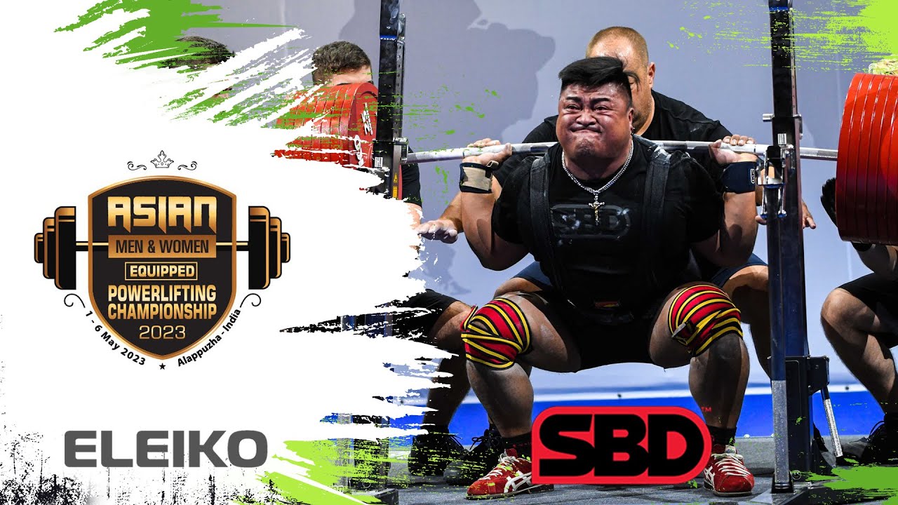 Asian Equipped Powerlifting Championship 2023 - Men 53kg&59kg, All age ...